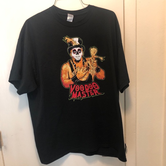 Shirts | Papa Shango Voodoo Master Wrestling Tshirt 2xl Wwe Wwf Rare ...